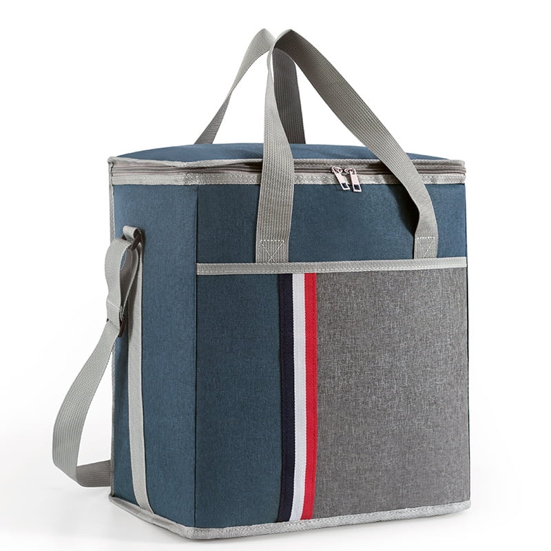 Folding Insulation Bag Large Capacity Ice Pack Outdoor Aluminium Foil ...