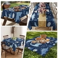 Cartoon Dinosaurs Geometric Table Cloth 54x54in, Waterproof Square ...