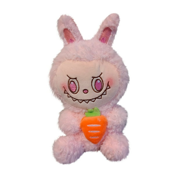 Popmart labubu Labubu pop mart Labubu keychain Adorable Pink Bunny ...