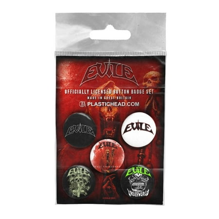 Evile Logo Badge Set (Pack of 5) | Walmart Canada