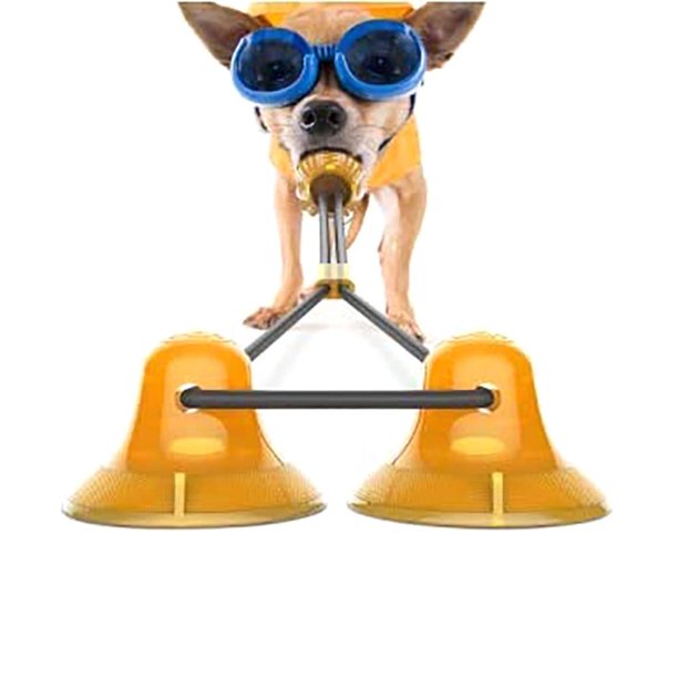 ruzhgo Double Suction Cup Pet Molar Toy Dog Cleaning Toy Bite-resistant ...