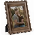 5x7 Wooden Picture Frames Rustic Photo Frames Farmhouse Wavy Picture ...