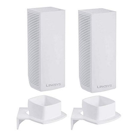 Wall Mount Holder for Linksys Velop Tri-Band AC2000/AC6600/AC4400/AC2200 Whole Home WiFi Mesh ...