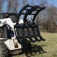 Titan Attachments Skid Steer 48” Light-Duty Single Cylinder Root ...