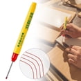 1Pcs 5.5In Long Nose Marker for Woodworking, Oil Based Permanent Marker ...