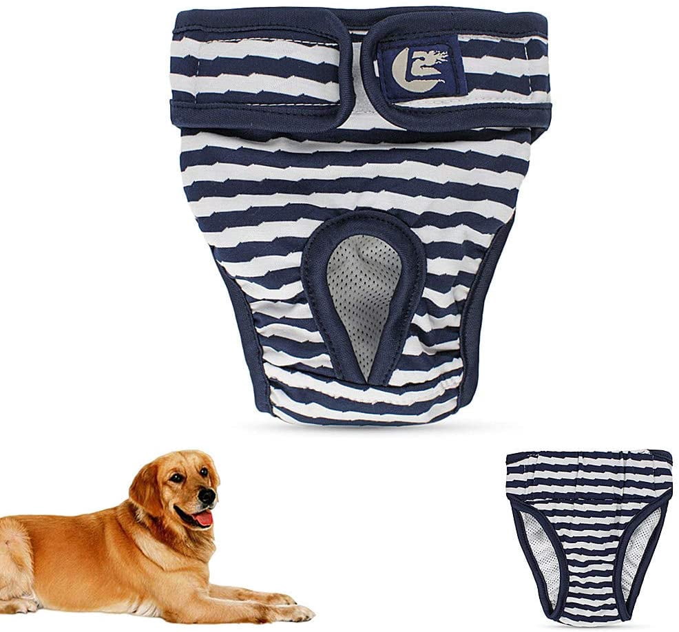 wruas Dog Pants Dog Season Pants Dog Diapers Dog Period Pants Nappies ...