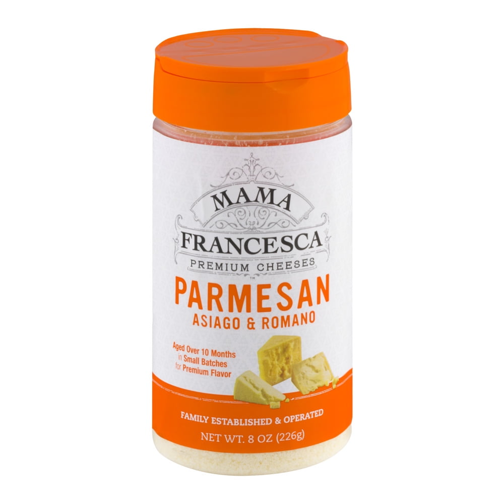 Mama Francesca Premium Cheeses Parmesan, Asiago & Romano, 8 oz – BrickSeek Mama Francesca Premium Cheeses Parmesan, Asiago & Romano, 8 oz – BrickSeek