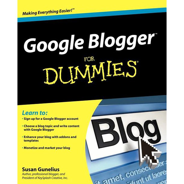 For Dummies: Google Blogger for Dummies (Paperback) - Walmart.com