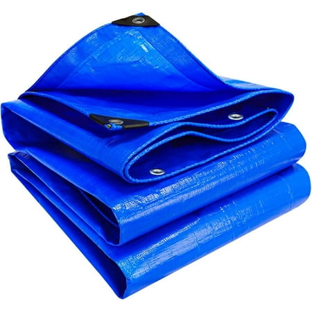 HEIBIN Tarpaulin, Waterproof Heavy Duty Multi-purpose Tarp Sheet Cover ...