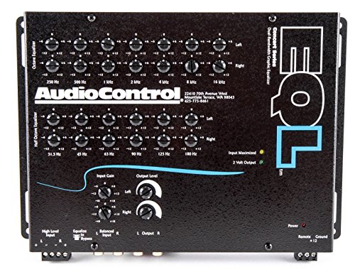 AudioControl EQL Black Trunk Mount Equalizer and Pre-Amp - Walmart.com