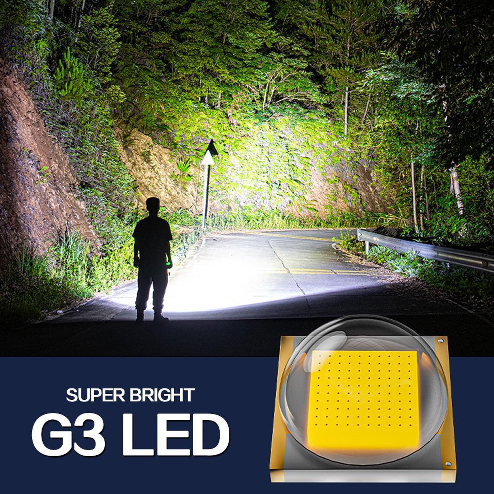 Tenozek 50000 Lumens LED Rechargeable Flashlights, Philippines | Ubuy