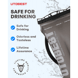 UTOBEST 2L Hydration Bladder, TPU Water Reservoir, Leakproof Hydration ...