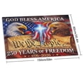 250 Years God Bless America Flag 3x5 ft Single-Sided 1776–2026, USA ...