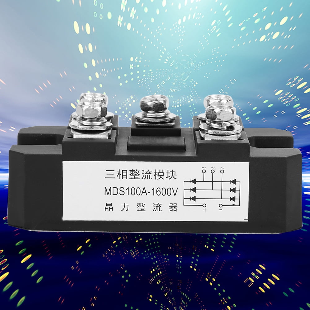 Bridge Rectifier, Practical MDS-100A Bridge Rectifier, 3 Phase Bridge ...