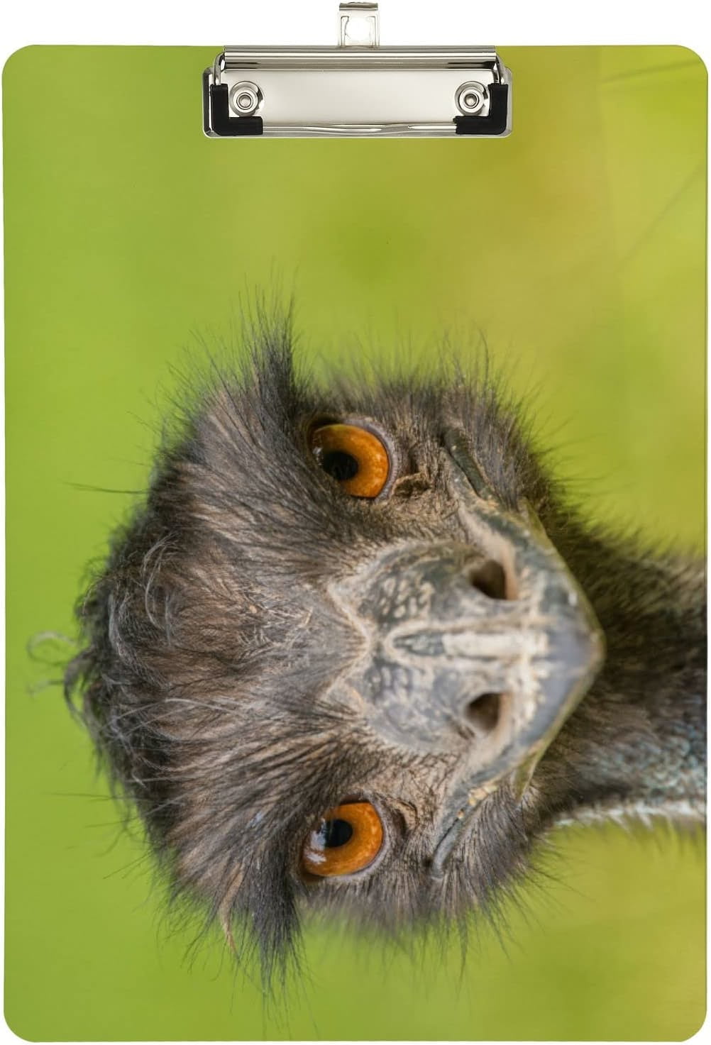 FMSHPON Cool Emu Clipboard Hardboard Wood Nursing Clip Board and Pull ...