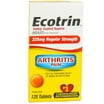 Ecotrin Regular Strength Safety Coated Aspirin 325 mg - 300 Tablets HSA ...