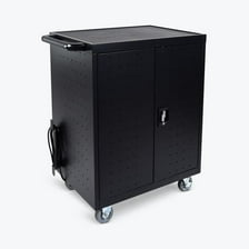 "Ergotron StyleView sv40 Medical Laptop Cart, Up to 17.3"" Screen, Gray ...