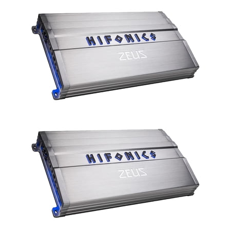 Hifonics ZG-3200.1D 3200W Max Class D Monoblock Car Audio Amplifier (2 ...