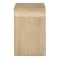 Furniture of America Riven Arched Solid Wood 1-Drawer Adult Nightstand ...