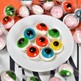 Fun Halloween Gummy Eyeball Candy - Soft Chewy Jelly Filled, Trick or ...