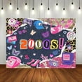 Early 2000s Backdrop Y2k Theme Back to The 2000s Party Background Back ...