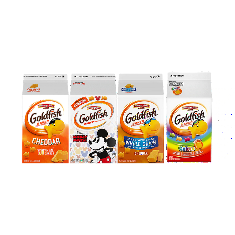 Types Of Goldfish Crackers