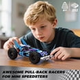 9 in 1 Pull-Back Car Building Set - Off-Road Race Vehicle Models for ...