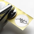 100/250PCS 45mm Silver Golden Redness Certificate Wafer Company Seal ...