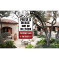 Metal No Trespassing Sign, Private Property Funny Posted Sign for Home ...