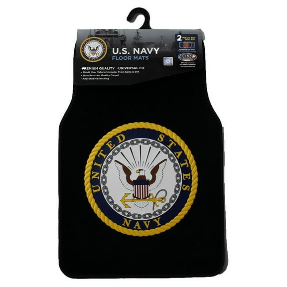 2 Piece Car Floor Mats - Army - Walmart.com