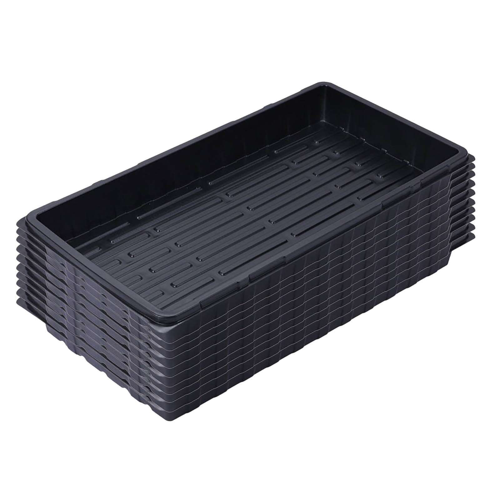 fsxdhpcsgfc 10pcs Growing Trays Vegetable Trays Heavy Duty Sprout ...