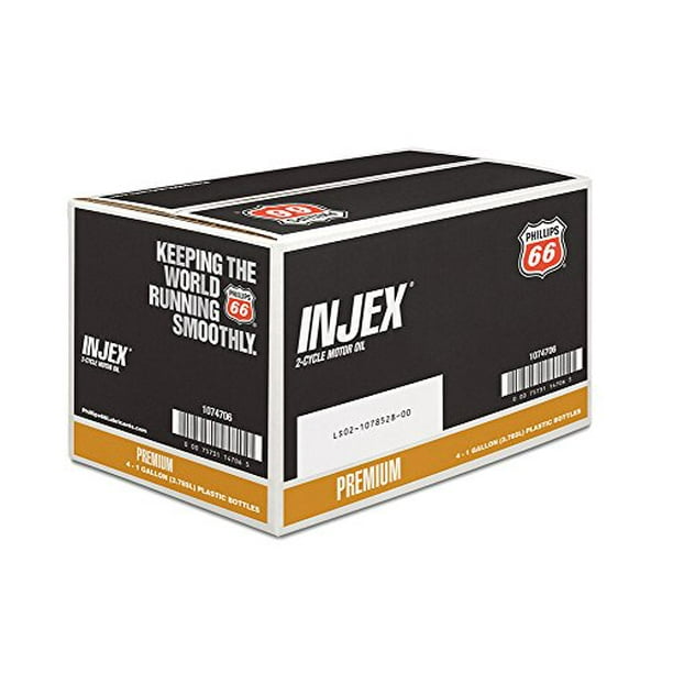 Phillips 66 1074706-4 PK Cycle Engine Oil (Injex TC-W3 API TC 2- - 1 ...