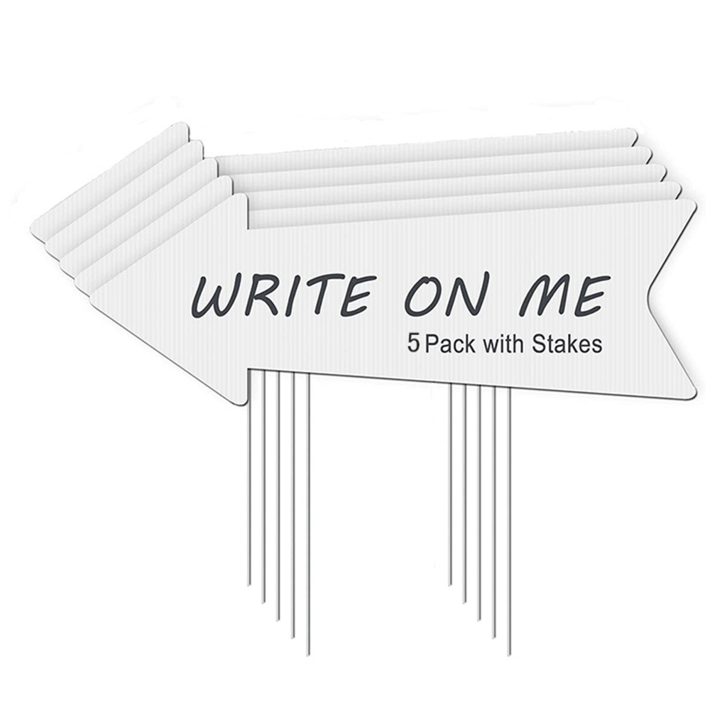 Corrugated Plastic Tubes Road Sign Writable Simple Design Road Sign for ...