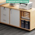 Collapsible File Organizer Box with Handle,12.20x5.11x9.84Inches ...