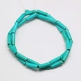 20 Strands 4x13mm Turquoise Color Turquoise Beads Strands Column Shape ...