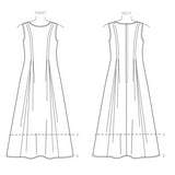 Vogue Pattern Vogue by McCalls' Sewing Pattern Misses' Dress-6-8-10-12 ...