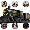 Steam Train Toy Set for Boys 3 4 5 6 7 Years, with Sounds & Light ...