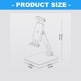 Aluminum Universals Tablets Desktop Mount Phone Clamp Holder Tilts ...
