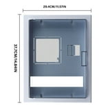Stable Replacement Electric Meter Cover Weatherproof Utility Box Lid ...