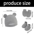 Baby Mittens Socks Hat Mittens Toddler Cotton Gloves Mitts Footwear ...