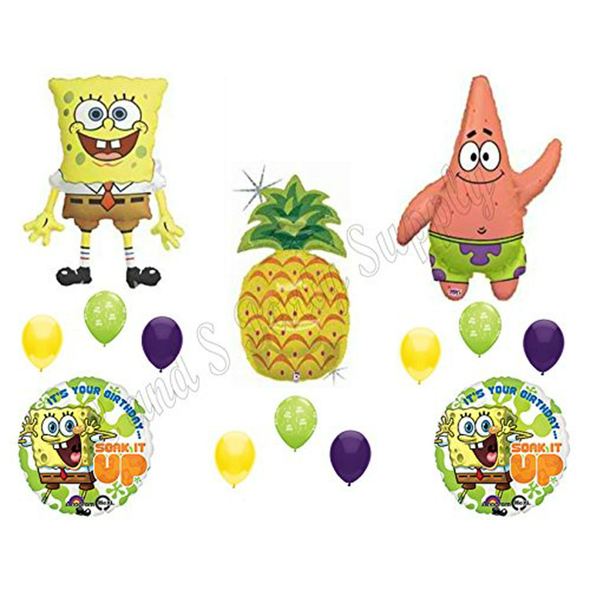 Spongebob Balloon Decorations