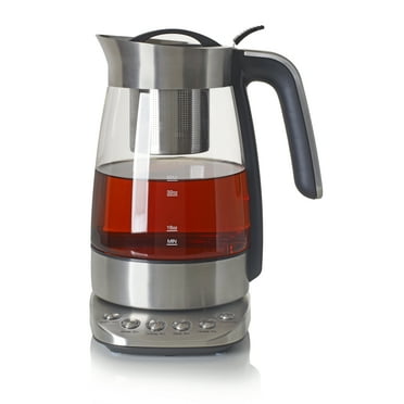 Electric Samovar Tea Maker, Stainless Steel and Porcelain, 6 Liter ...