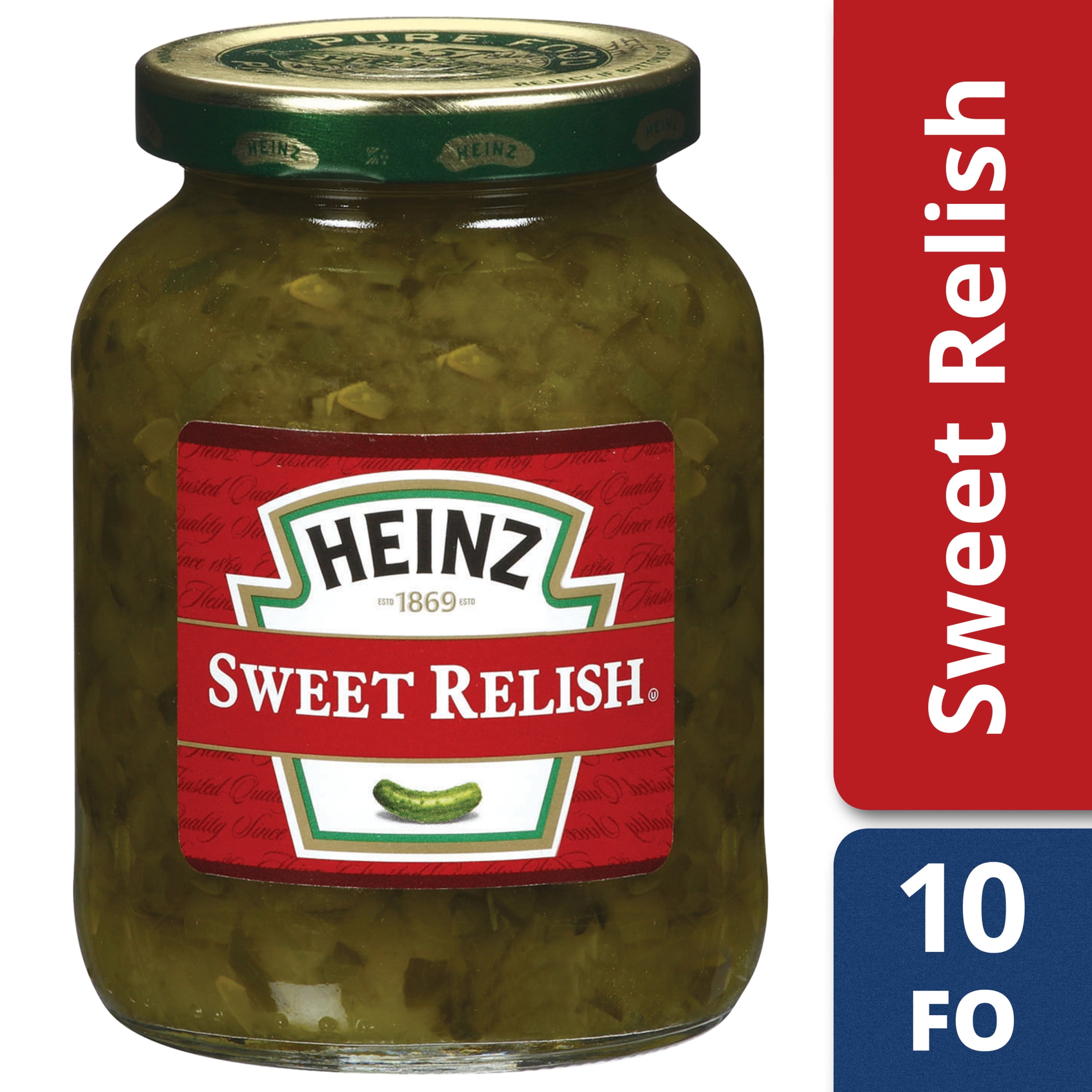 Heinz Sweet Relish 10 fl oz Jar - Walmart.com - Walmart.com