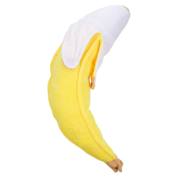 EIMELI Banana Pillow Pillows Peeled Plush Fruit Stuffed Hugging Kids ...