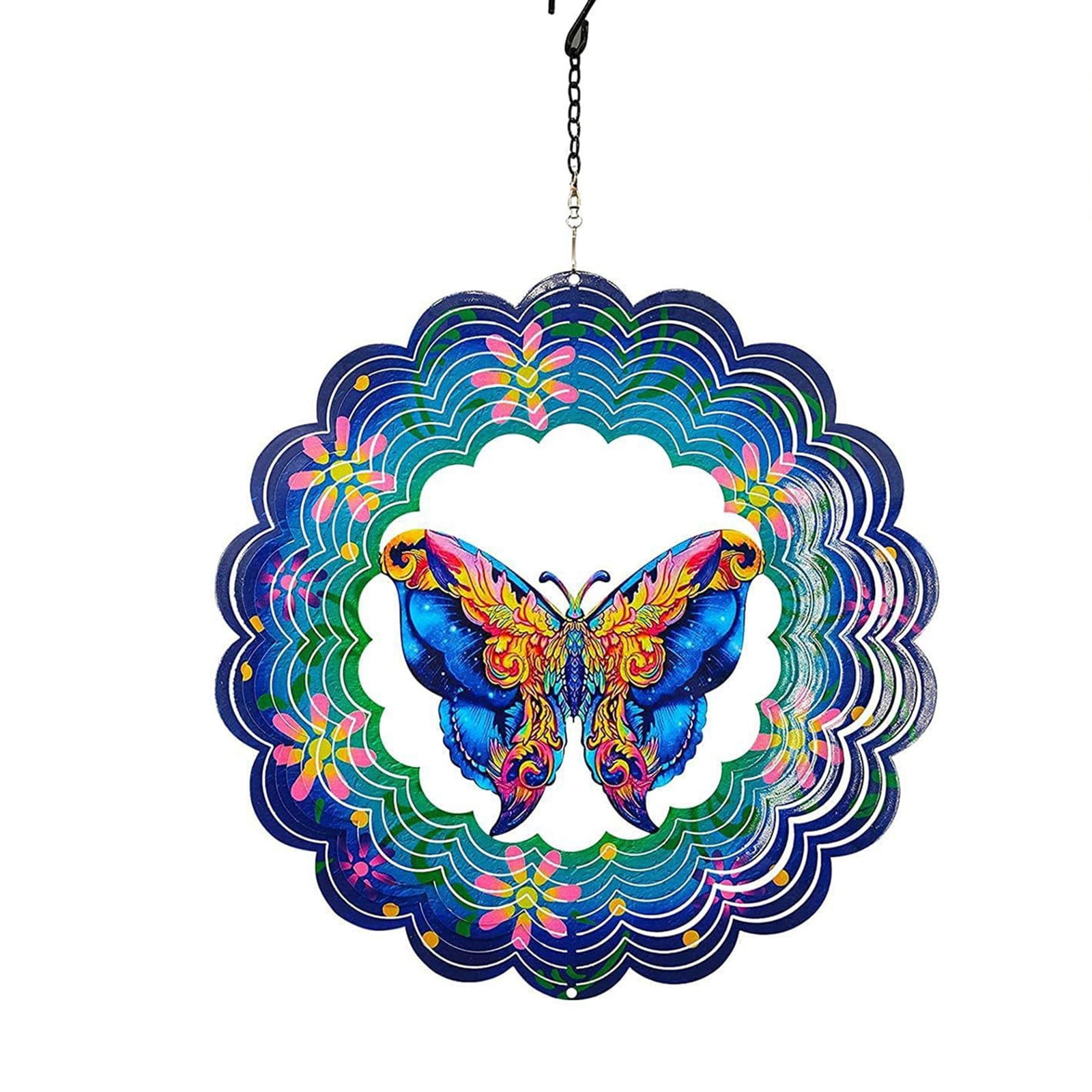 Click here for Topllc Peacock Rotating Wind Chimes For Outside Me... prices