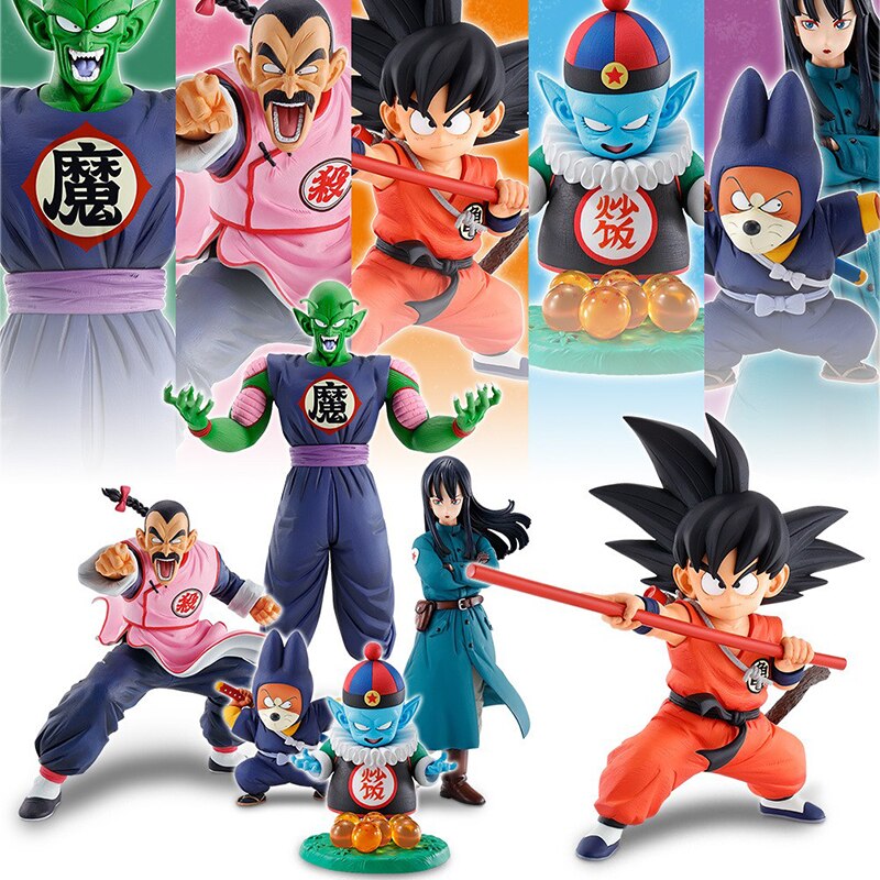Anime Dragon Ball Z Pilaf Piccolo Tao Pai Pai Model Figurals Anime ...