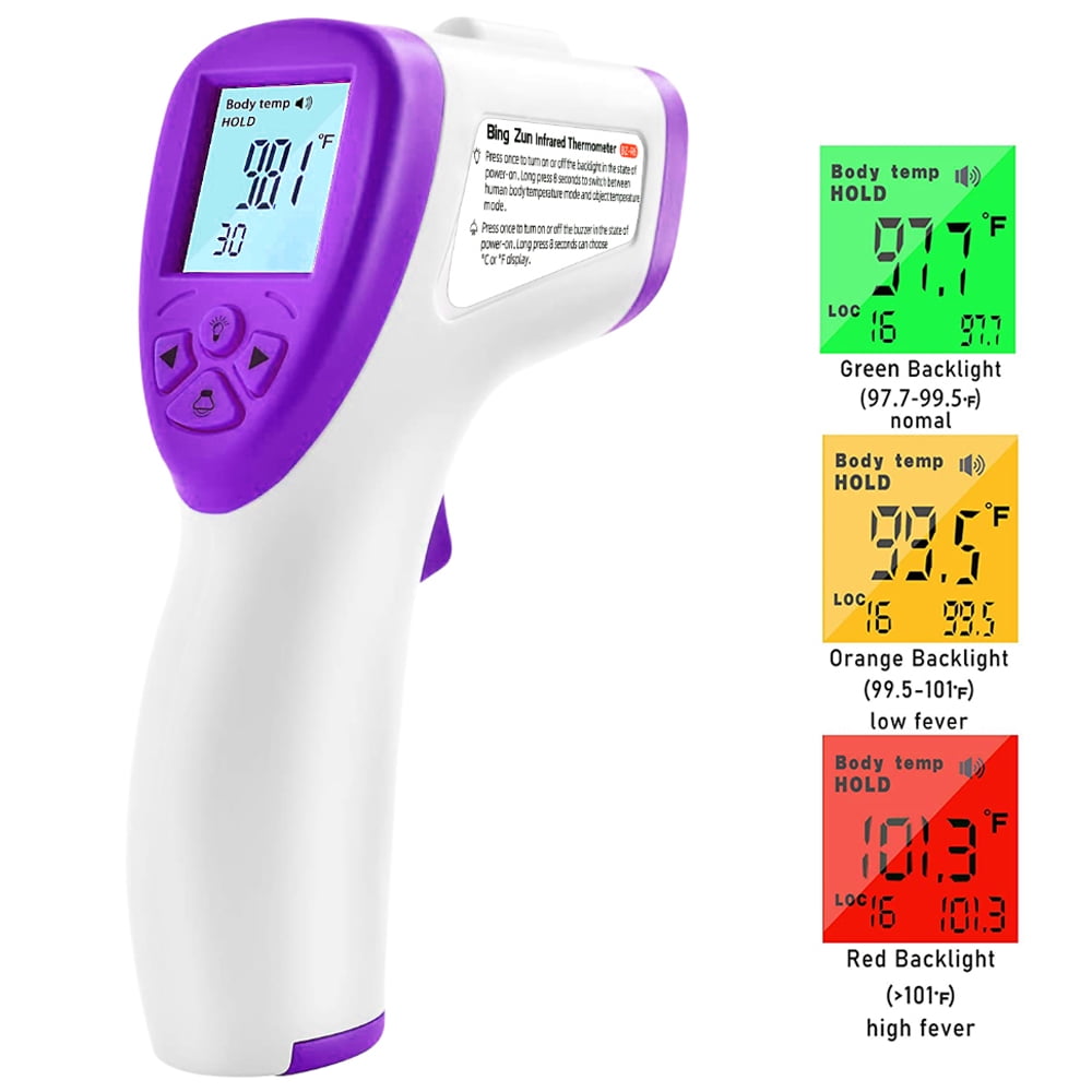 Non-contact Infared Body Temperature Tool Non-Contact Accurate Instant ...