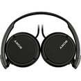 Sony Lightweight Extra Bass Wired Stereo Headphones (Black) - Walmart.com