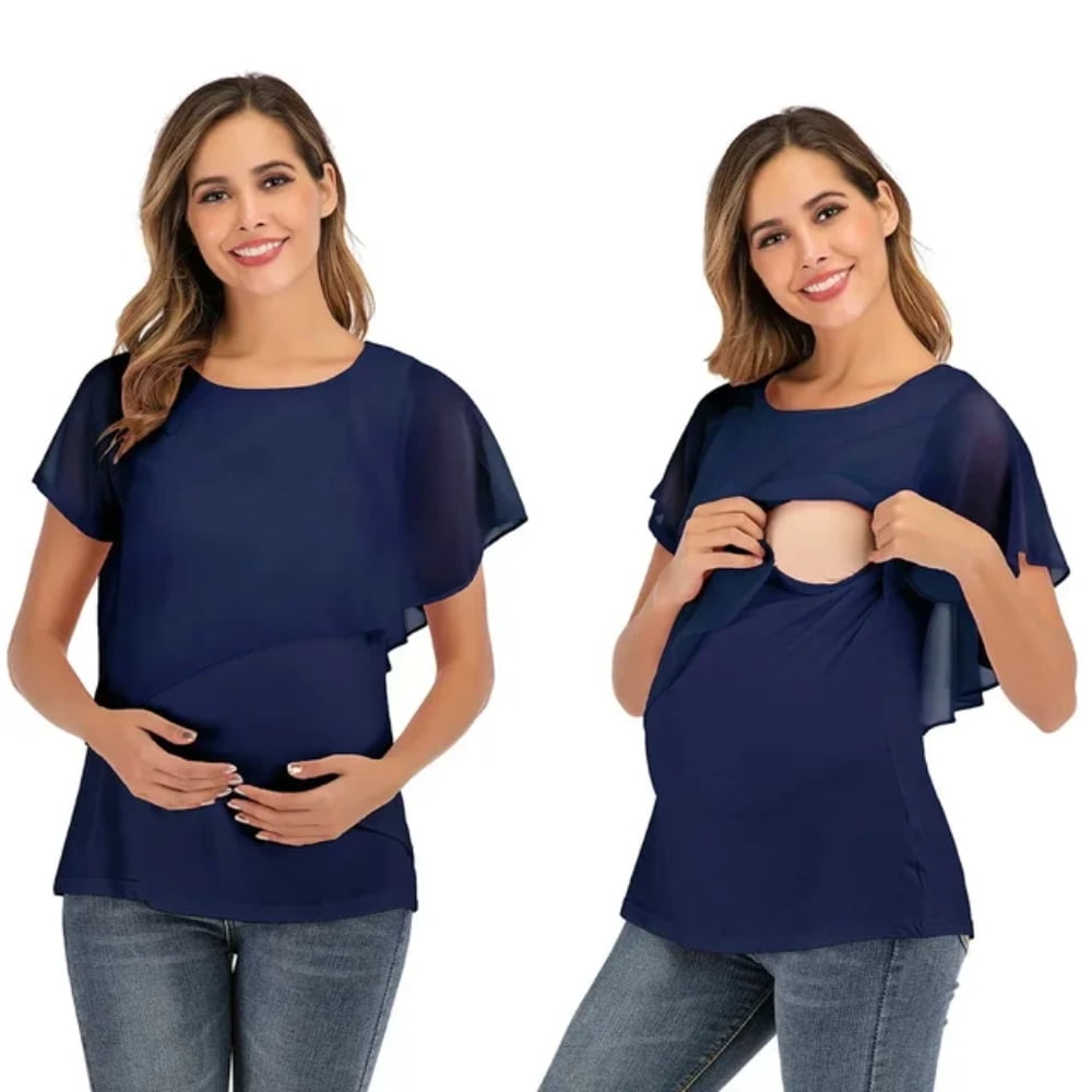 Click here for Lngoor Women Pregnant Maternity Nursing T Shirts B... prices
