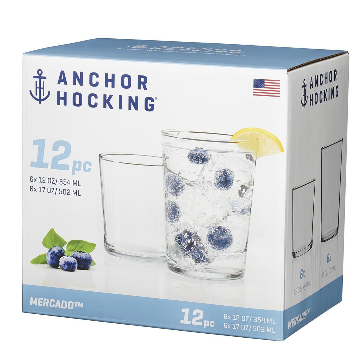 Click here for Anchor Hocking 12pc Mercado Drinkware Set prices